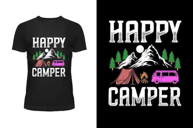 Premium Vector Camping Tshirt Design Or Campfire Or Vintage Camping