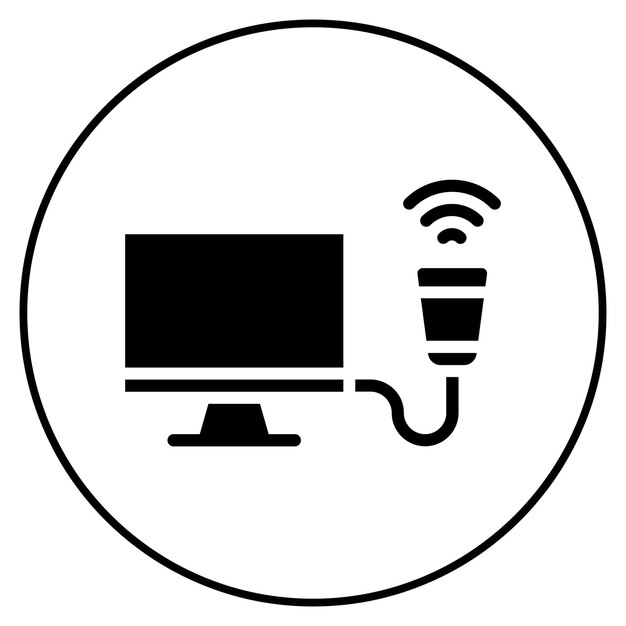 Premium Vector Cardiac Ultrasound Icon Vector Image Can Be Used For Cardiology