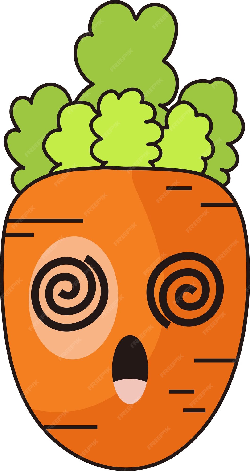 Premium Vector | Cartoon carrot illustration Premium Vector | Cartoon carrot illustration