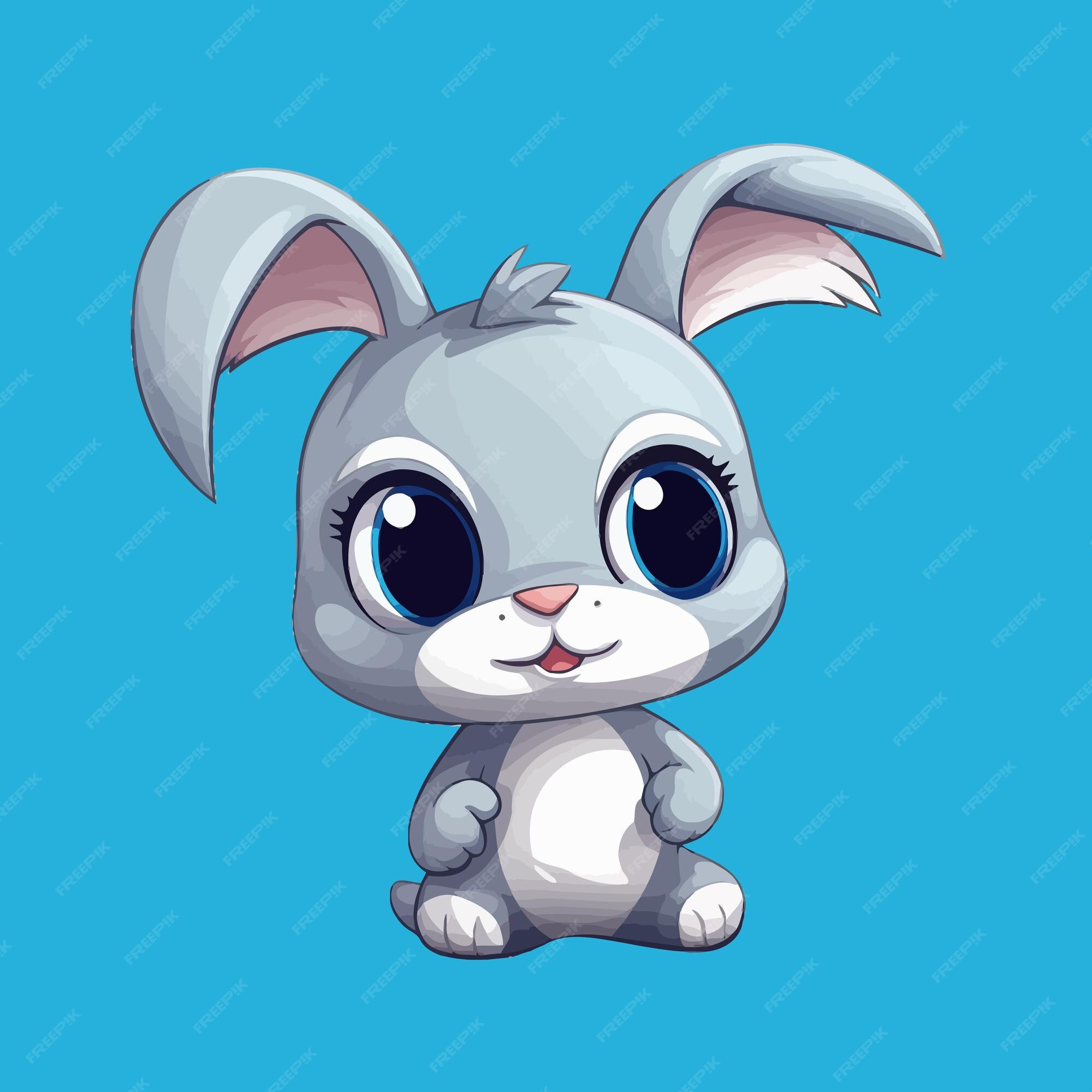 Premium Vector | Cartoon funny rabbit mascot vector illustration ... Premium Vector | Cartoon funny rabbit mascot vector illustration ...