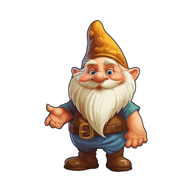 Premium Vector | Cartoon gnome vector illustration Premium Vector | Cartoon gnome vector illustration