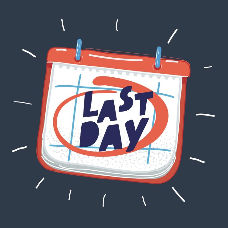 Premium Vector | Cartoon vector illustration of last day of the month ... Premium Vector | Cartoon vector illustration of last day of the month ...