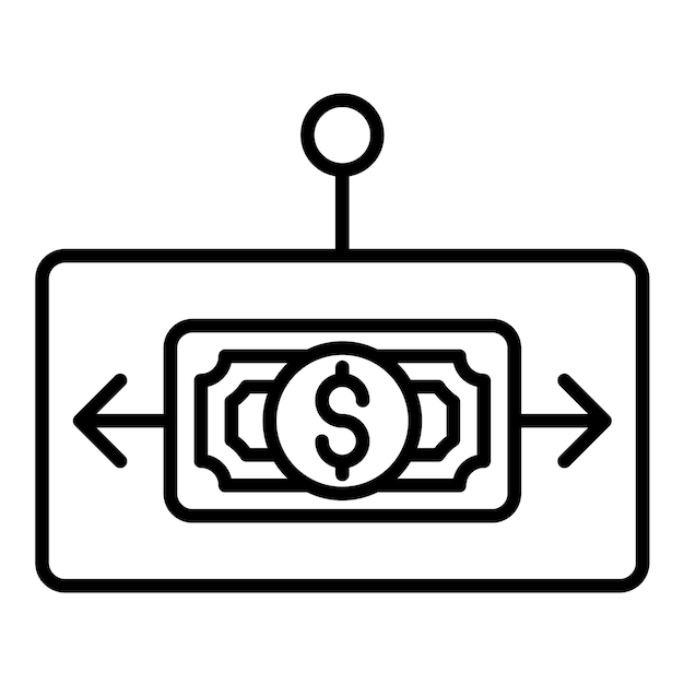 Premium Vector | Cash flow projections line illustration Premium Vector | Cash flow projections line illustration
