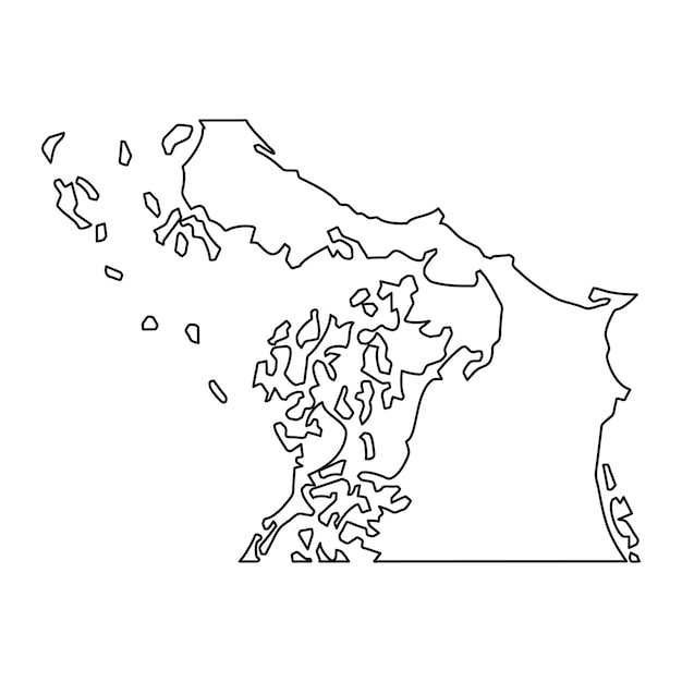 Premium Vector | Central Abaco map administrative division of Bahamas ... Premium Vector | Central Abaco map administrative division of Bahamas ...