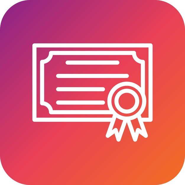 Premium Vector | Certificate Vector Icon Design Illustration Premium Vector | Certificate Vector Icon Design Illustration