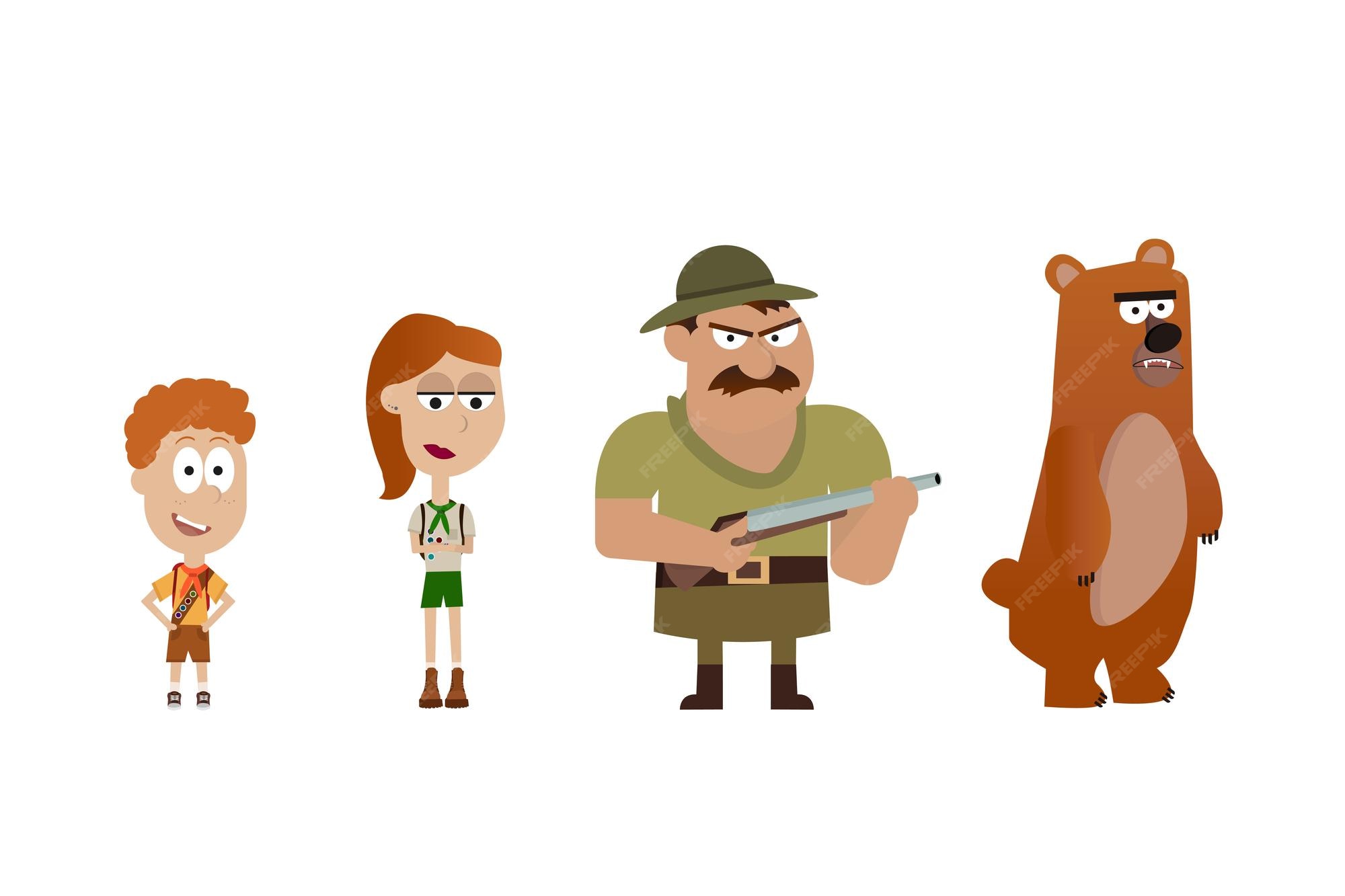 Premium Vector Character Design