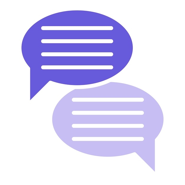 Premium Vector | Chat Vector Illustration Premium Vector | Chat Vector Illustration