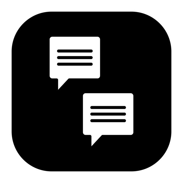 Premium Vector | Chat Vector Illustration Premium Vector | Chat Vector Illustration