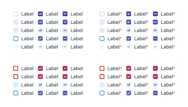 Premium Vector | Check box UI kit for web design and mobile ...