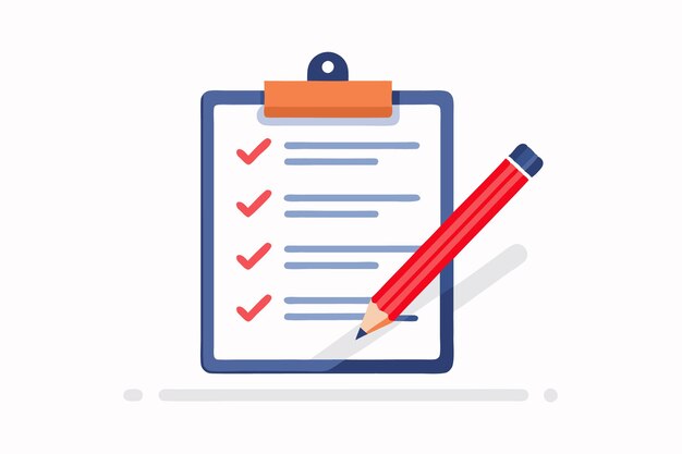 Premium Vector | Check list vector icon Premium Vector | Check list vector icon