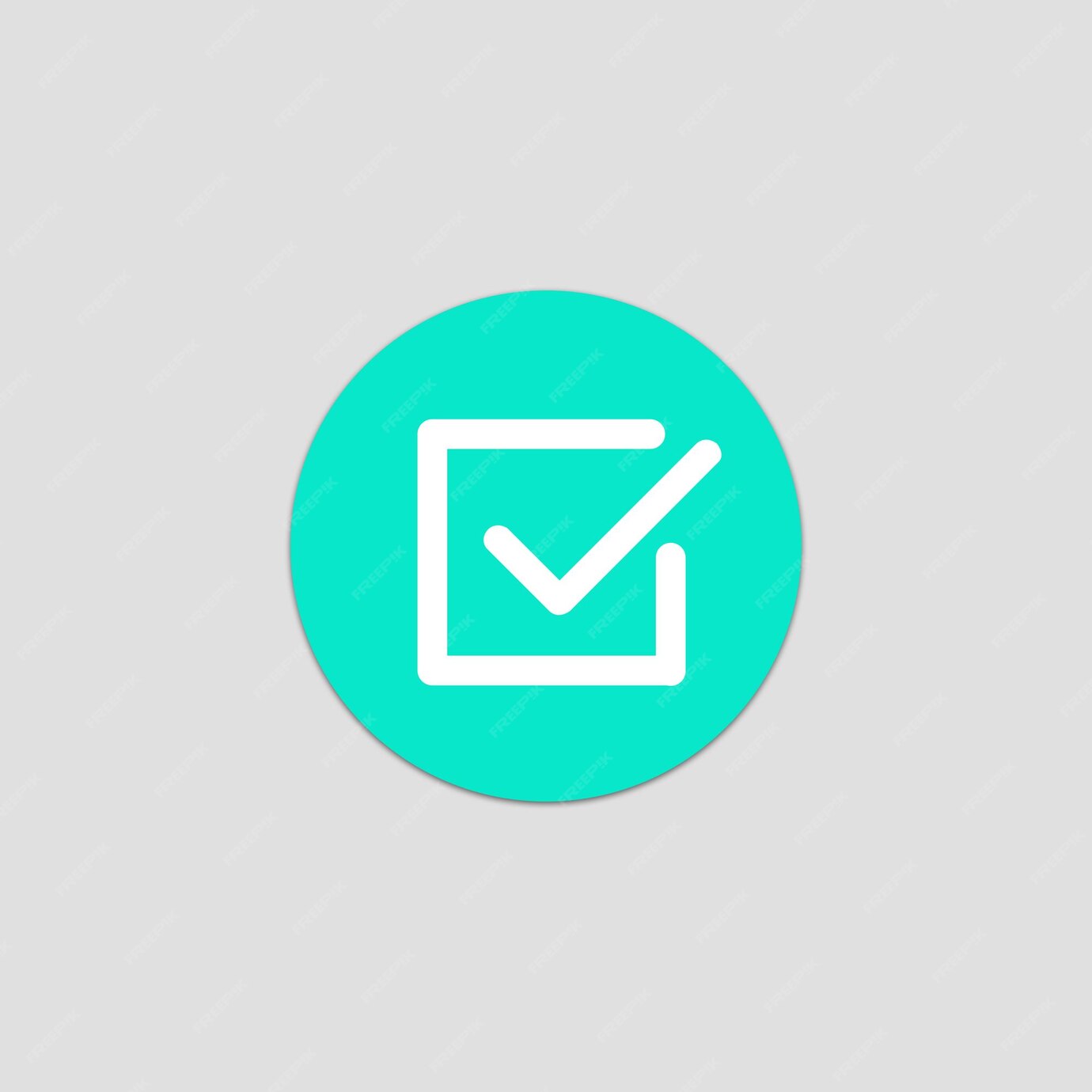 Premium Vector | Checkbox Icon with Correct Accept Checkmark Icons Tick Box Checked Check List ...