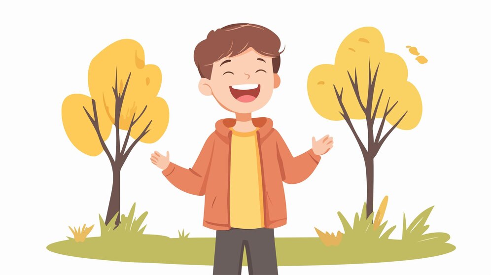 Cheerful Teenage Boy Enjoying Laughter in Park | Premium AI-generated ... Cheerful Teenage Boy Enjoying Laughter in Park | Premium AI-generated ...