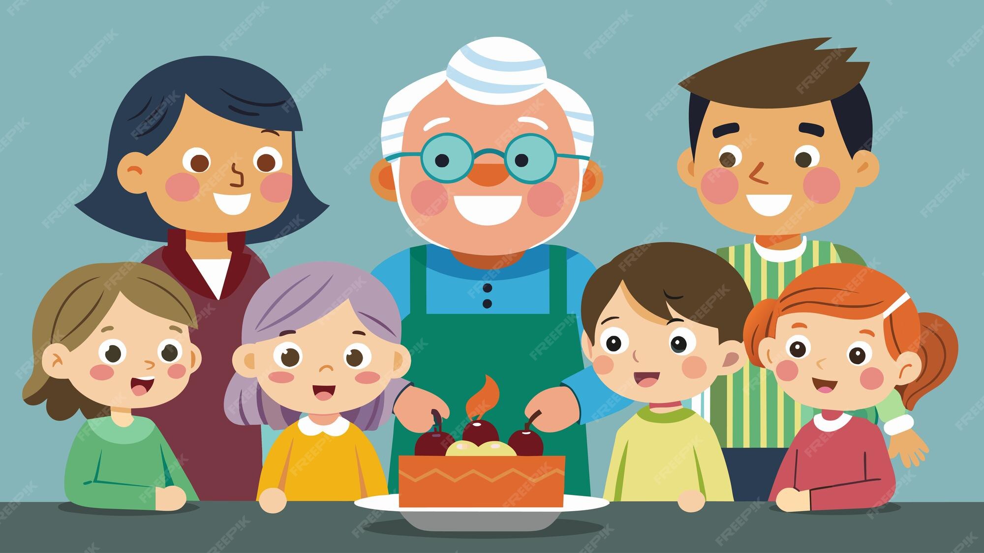Premium Vector | Children eagerly watch with wideeyed wonder as their ... Premium Vector | Children eagerly watch with wideeyed wonder as their ...