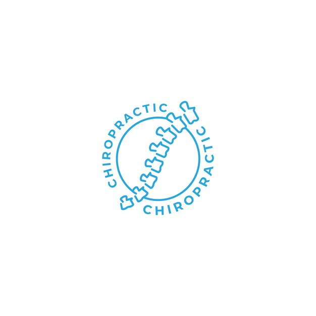 Premium Vector | Chiropractic, physio theraphy, backbone. vector icon ... Premium Vector | Chiropractic, physio theraphy, backbone. vector icon ...