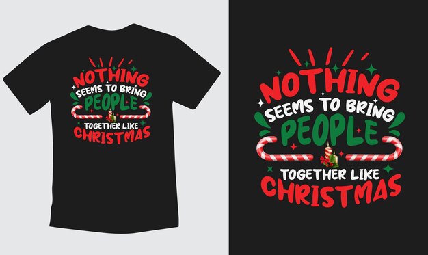 Premium Vector Christmas Typography T Shirt Design 2023 Best Design