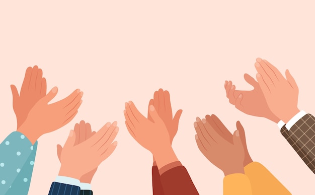 Premium Vector | Diverse people applauding diverse men and women ... Premium Vector | Diverse people applauding diverse men and women ...