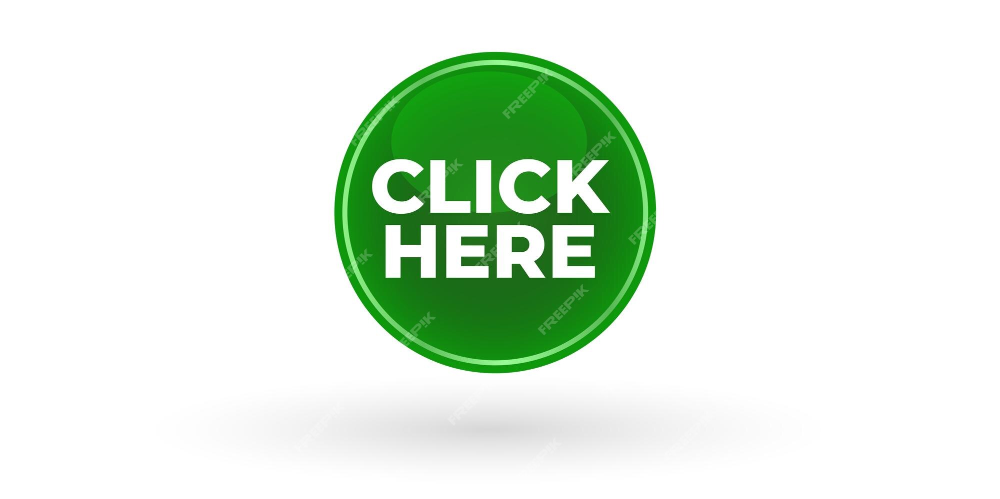 Premium Vector | Click here web button vector illustration Premium Vector | Click here web button vector illustration