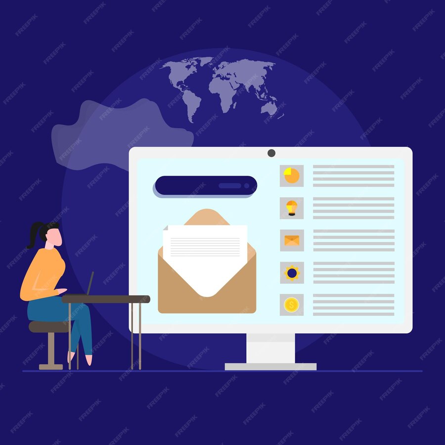 Premium Vector | Cloud based Document Management System DMS Receive ... Premium Vector | Cloud based Document Management System DMS Receive ...