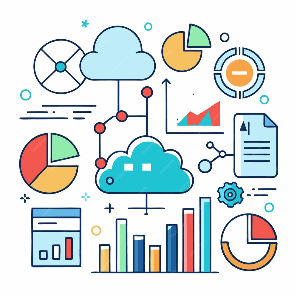 Cloudbased data analysis with graphs charts and document | Premium AI ... Cloudbased data analysis with graphs charts and document | Premium AI ...