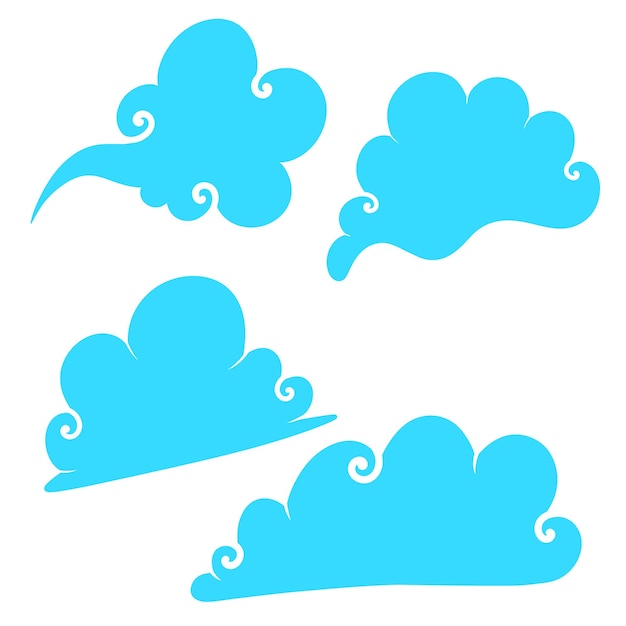 Premium Vector | Clouds collection Set of cloud Premium Vector | Clouds collection Set of cloud
