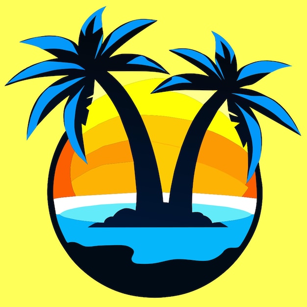 Coconut tree vector illustration | Premium AI-generated vector Coconut tree vector illustration | Premium AI-generated vector