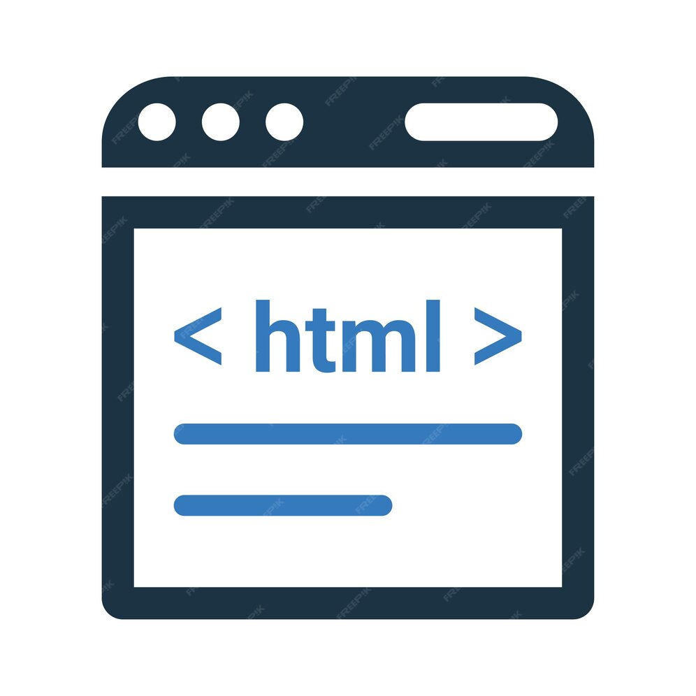 Premium Vector | Code coding html icon Simple editable vector illustration