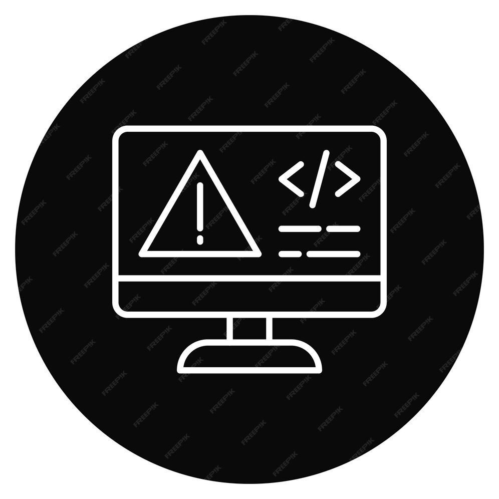 Premium Vector | Code Error icon vector image Can be used for Coding ...