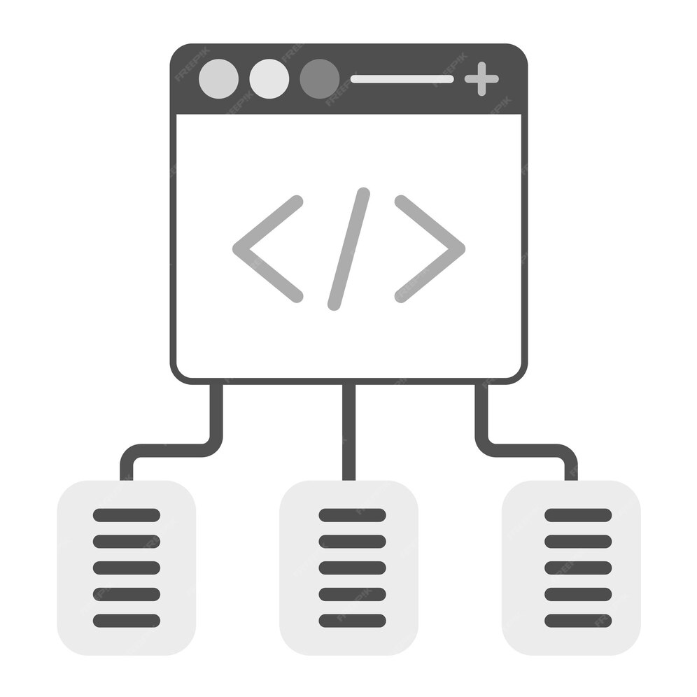 Premium Vector | Code Framework icon vector image Can be used for Computer Programming