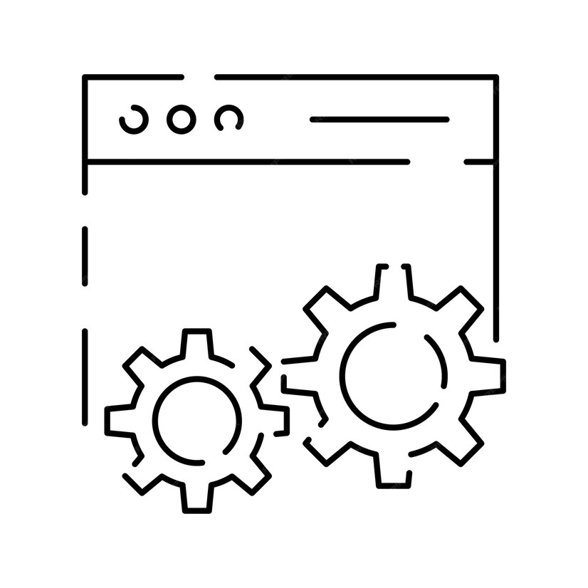 Premium Vector Coding And Programming Line Icon Dev Thin Line Icon For Development Web Or Ui 