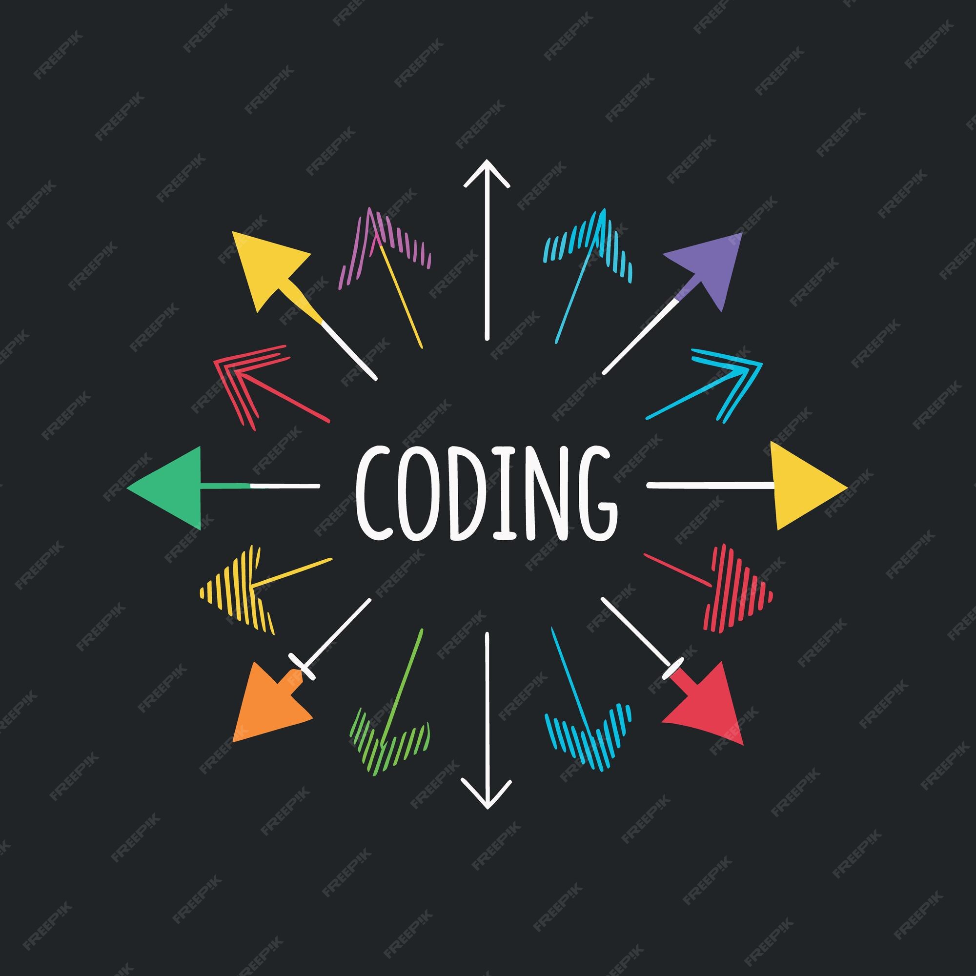 Premium Vector | Coding for software development or programming concept ...