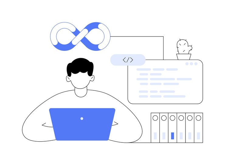 Premium Vector | Collaborative framework abstract concept vector ...