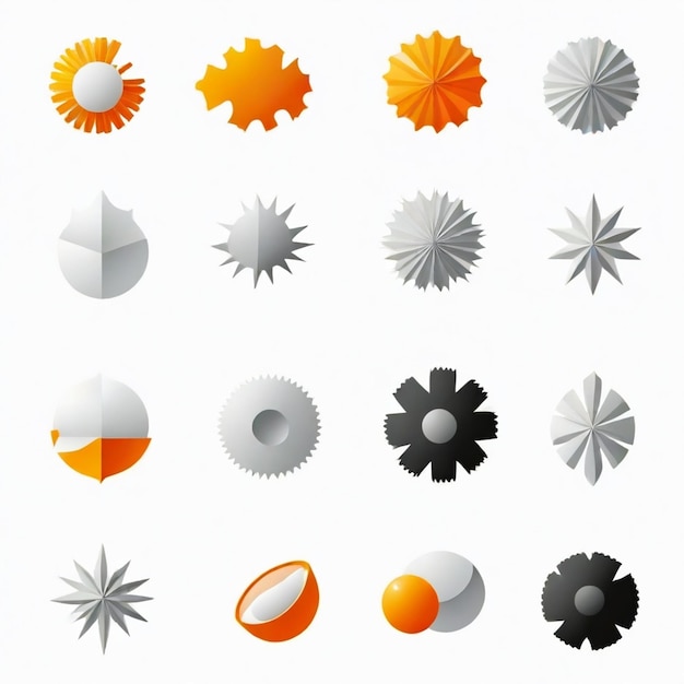 A collection of different types of gears and gears | Premium AI ... A collection of different types of gears and gears | Premium AI ...