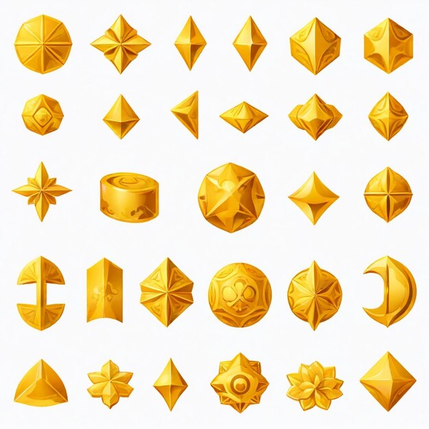 A Collection Of Different Types Of Objects Including The Moon And The Moon Premium Ai