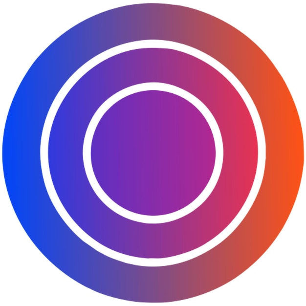 Premium Vector | Color gradient circle icon Premium Vector | Color gradient circle icon