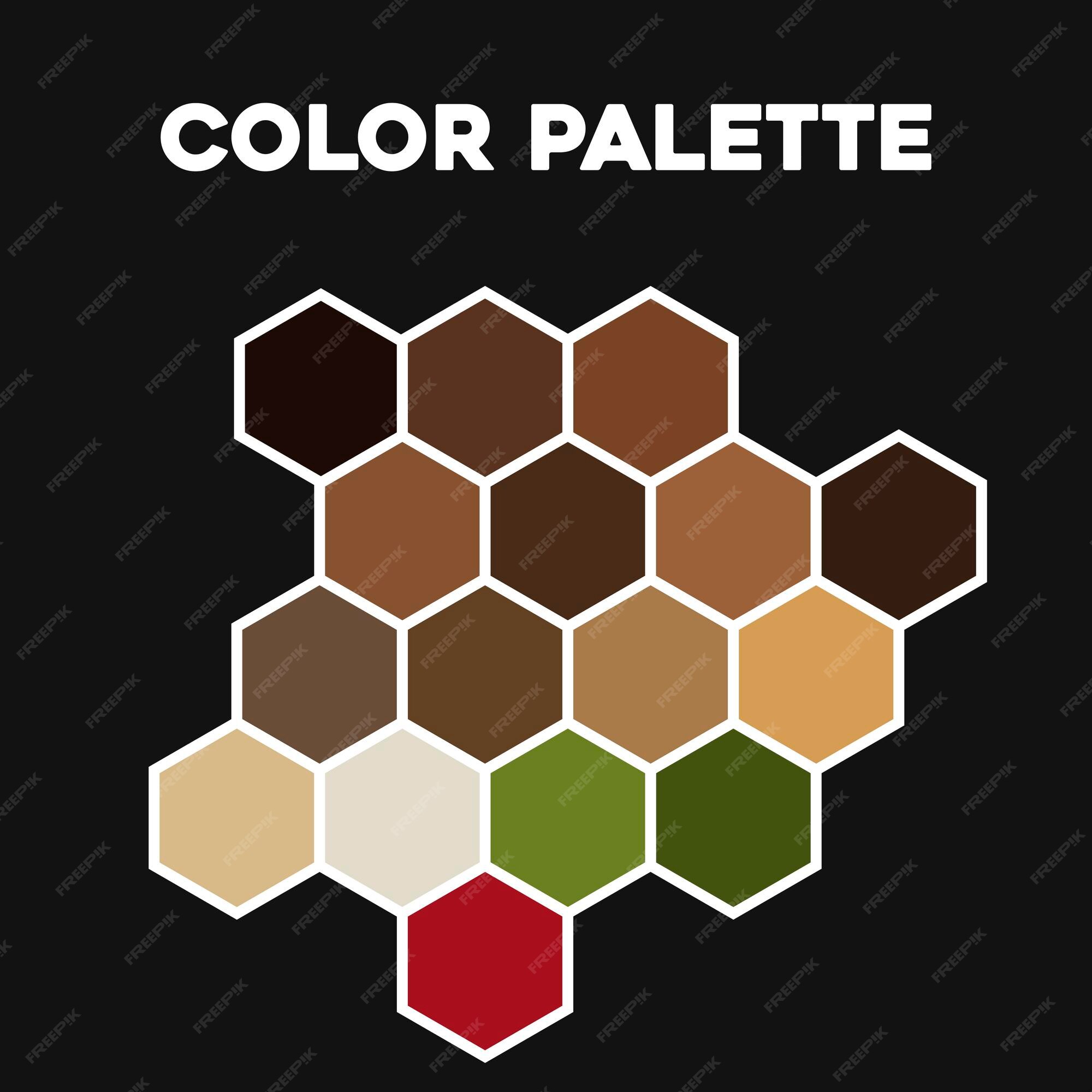 Premium Vector | Color palette. color combinations. vector illustration Premium Vector | Color palette. color combinations. vector illustration