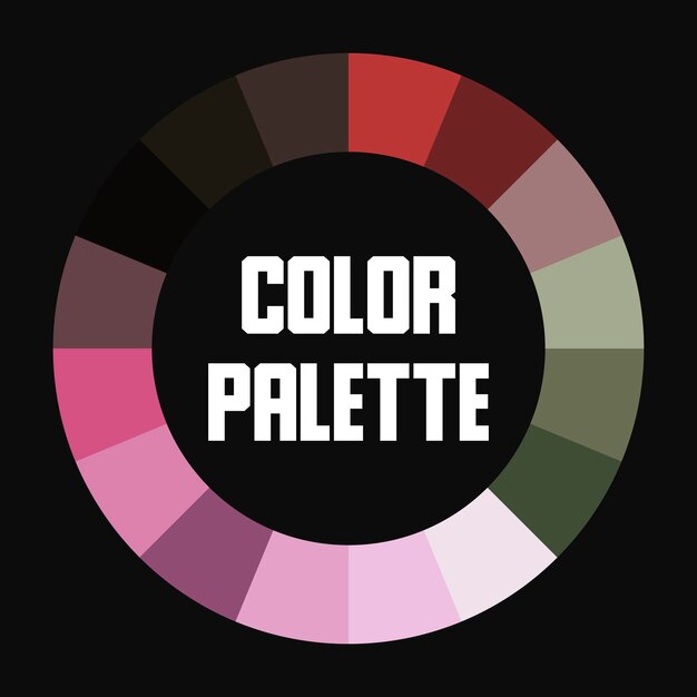 Premium Vector | Color wheel combinations. Universal color palette ... Premium Vector | Color wheel combinations. Universal color palette ...