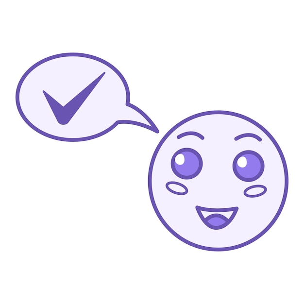 Premium Vector | Colored Optimistic Outlook Icon Premium Vector | Colored Optimistic Outlook Icon
