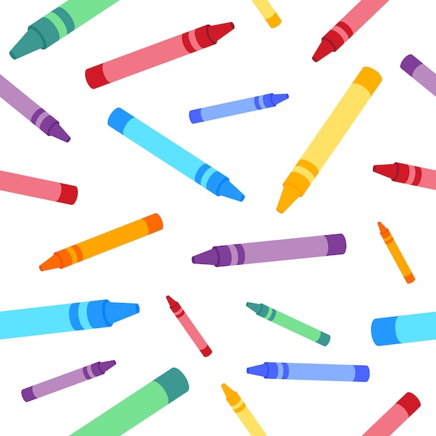 Premium Vector | Colorful crayons colors pattern with transparent ... Premium Vector | Colorful crayons colors pattern with transparent ...
