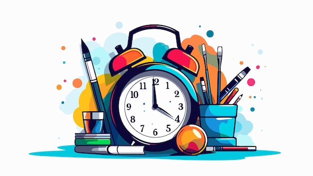 Colorful Mix Icon for Routine Flat Vector | Premium AI-generated vector Colorful Mix Icon for Routine Flat Vector | Premium AI-generated vector