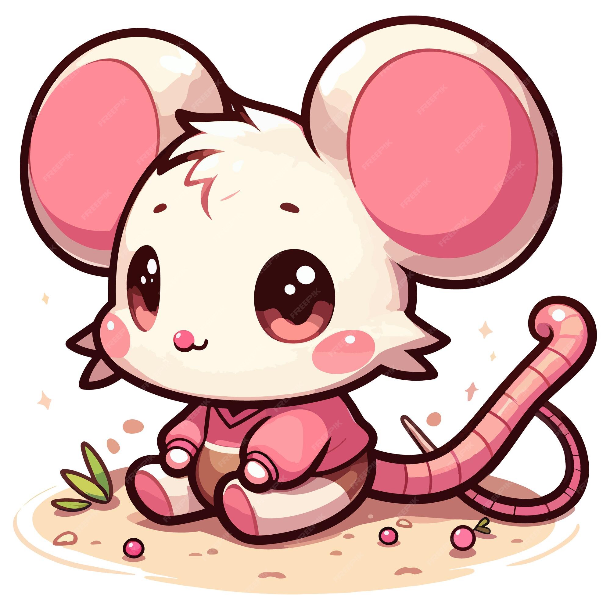 A coloring book of Kids watercolors Cute Rat cartoon mouse Vector ... A coloring book of Kids watercolors Cute Rat cartoon mouse Vector ...