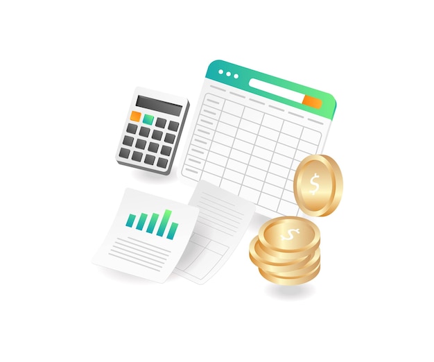 Premium Vector | Company business financial details table Premium Vector | Company business financial details table