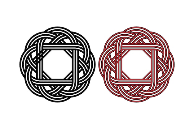 Premium Vector | Complex Celtic flat design vector logo Premium Vector | Complex Celtic flat design vector logo