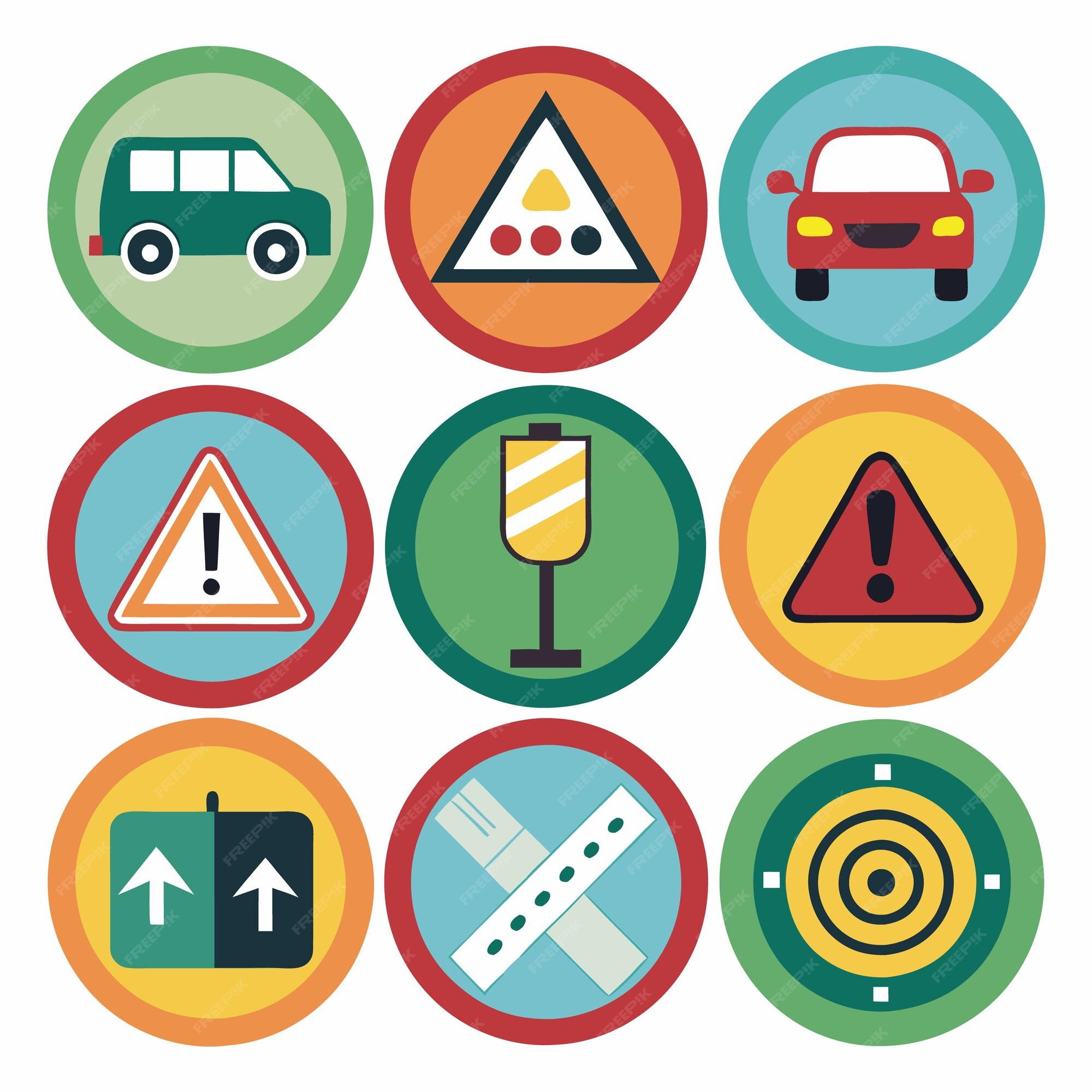 Premium Vector | Comprehensive Guide to Traffic Signs Enhancing Road Safety Premium Vector | Comprehensive Guide to Traffic Signs Enhancing Road Safety