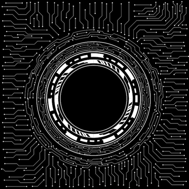 Premium Vector | Computer chip electronic circuit board vector for ... Premium Vector | Computer chip electronic circuit board vector for ...