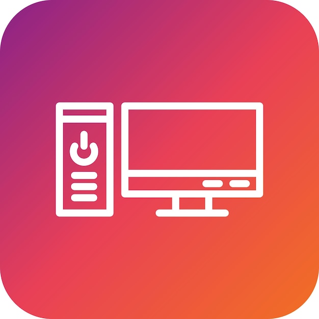 Premium Vector | Computer Vector Icon Design Illustration Premium Vector | Computer Vector Icon Design Illustration