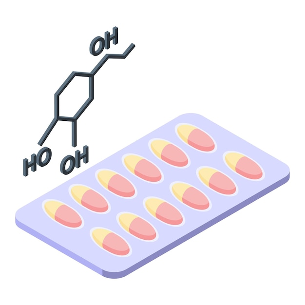 Premium Vector | Concentration pills icon isometric vector mind balance ... Premium Vector | Concentration pills icon isometric vector mind balance ...