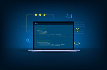 Premium Vector | Concept of computer programming or software or game ...