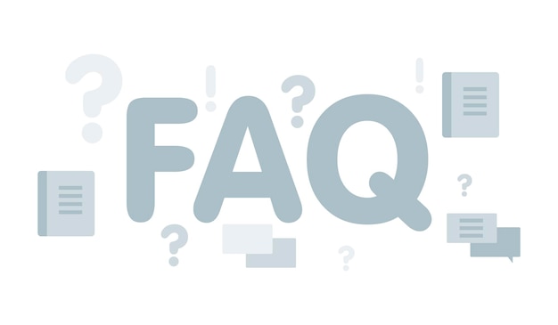 Premium Vector | Concept for FAQ website banner. Vector illustration ... Premium Vector | Concept for FAQ website banner. Vector illustration ...