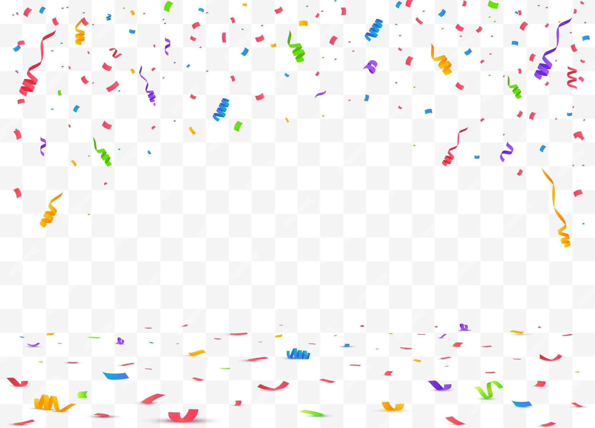 Premium Vector | Confetti background. festive backdrop. party design ... Premium Vector | Confetti background. festive backdrop. party design ...