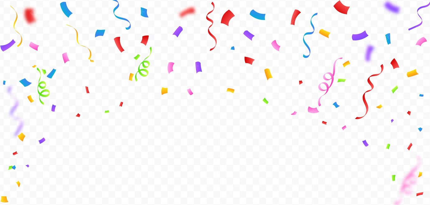 Premium Vector | Confetti vector for festival background multicolor ... Premium Vector | Confetti vector for festival background multicolor ...